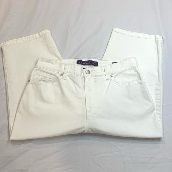 Gloria Vanderbilt | Jeans | Gloria Vanderbilt White Cropped | Poshmark